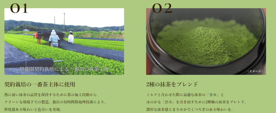 【味・特徴レポート】TULLY’S COFFEE 抹茶がおいしい抹茶ラテ / 伊藤園 和菓子・洋菓子との相性は？ 口コミ 盛り付け ...